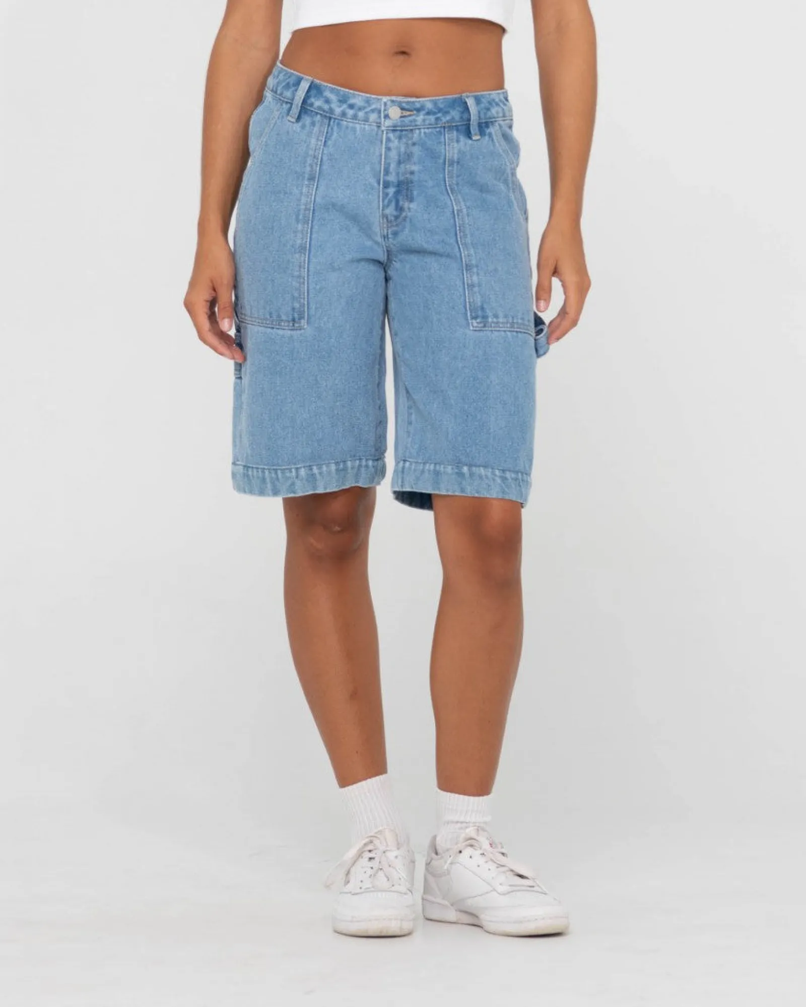 Rusty Billie Low Rise Carpenter Jort | Womens Jorts - Rusty Australia